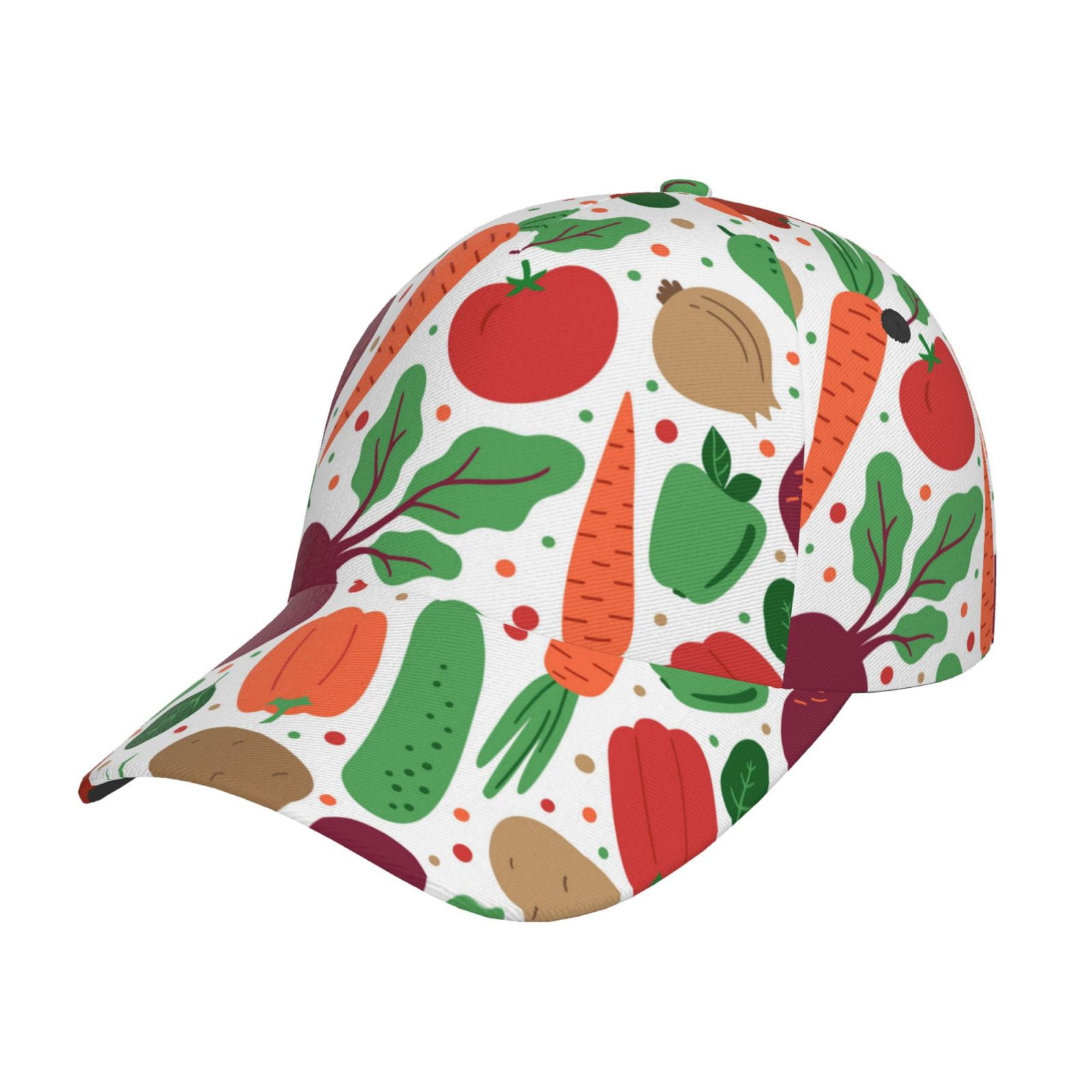 Uemuo Vegetables Pattern Baseball Cap Golf Dad Hat Adjustable Original ...