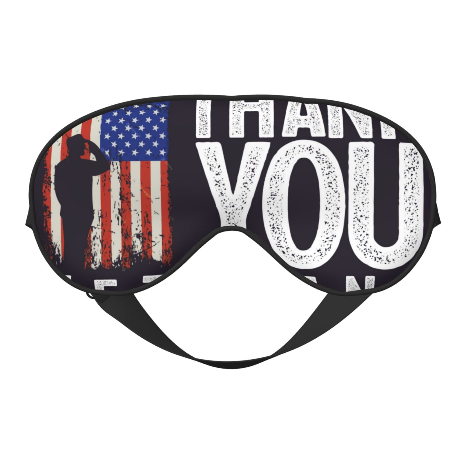 Uemuo Veterans Day2 Pattern Sleep Eye Mask - Light Blocking Sleep Mask ...