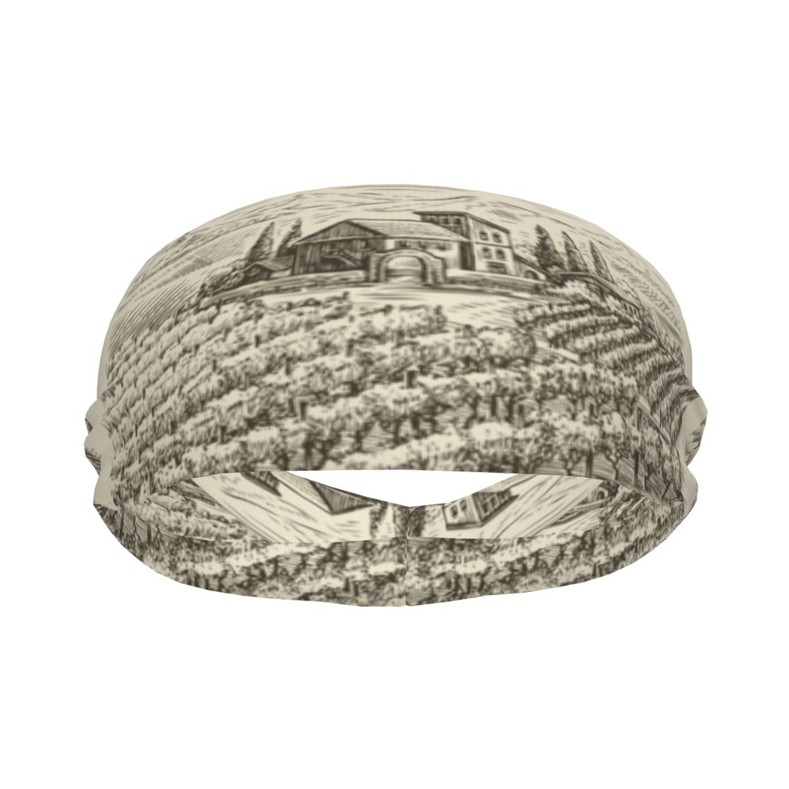 Uemuo Vineyard Landscape Printed Sports Headbands for Men Women ...