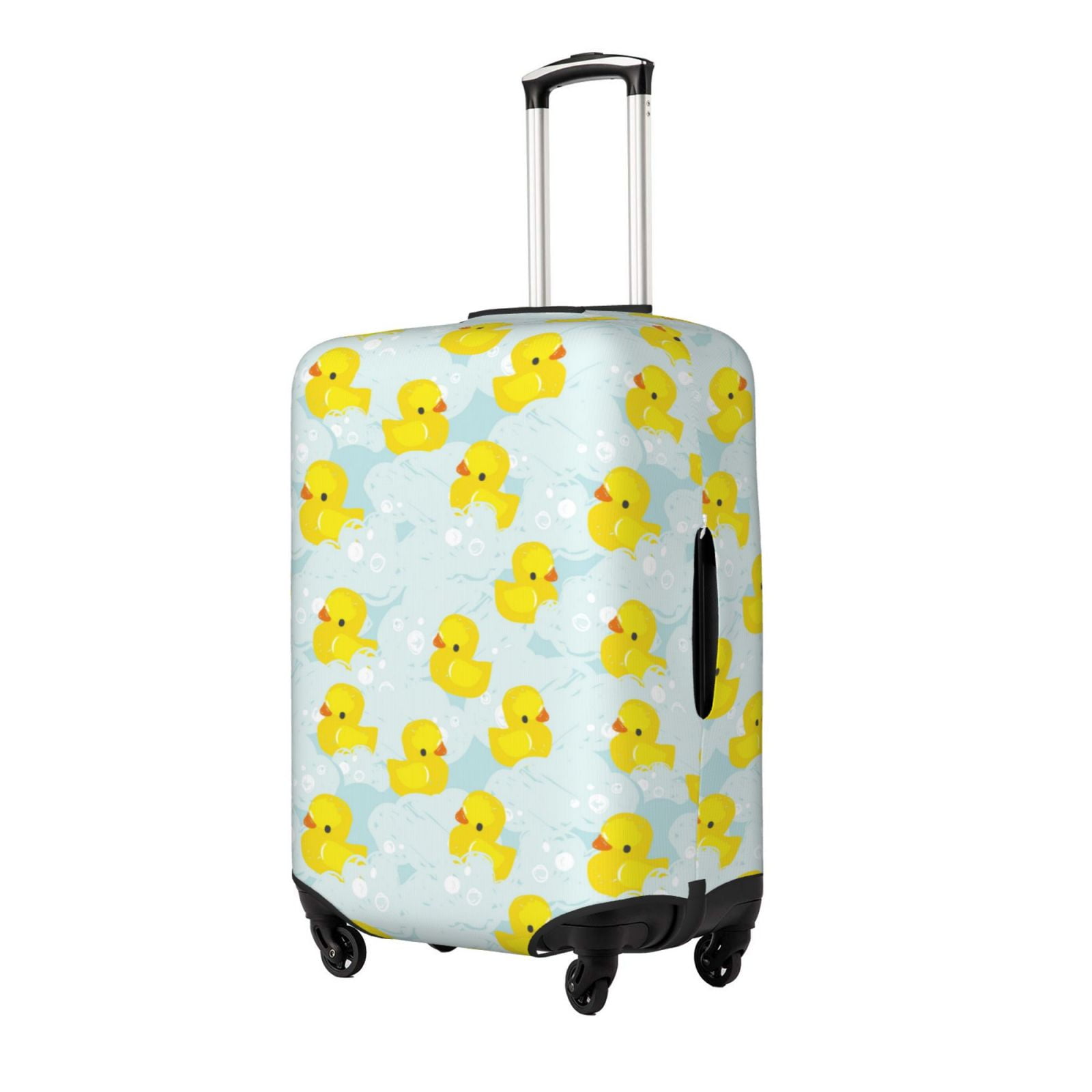 Uemuo cute rubber duck Printed Washable Luggage Cover - Fashion ...