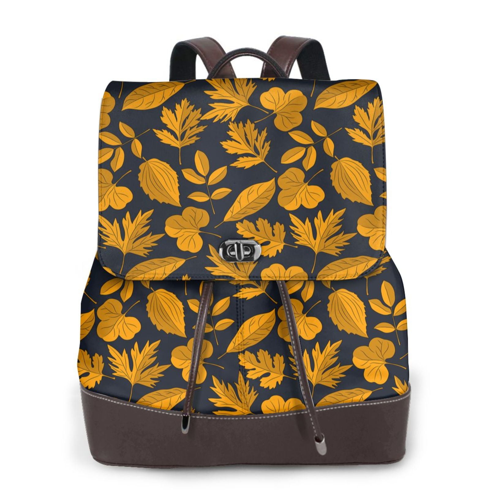 Uemuo fall leaf for Backpack Purse for Women Large Capacity ...