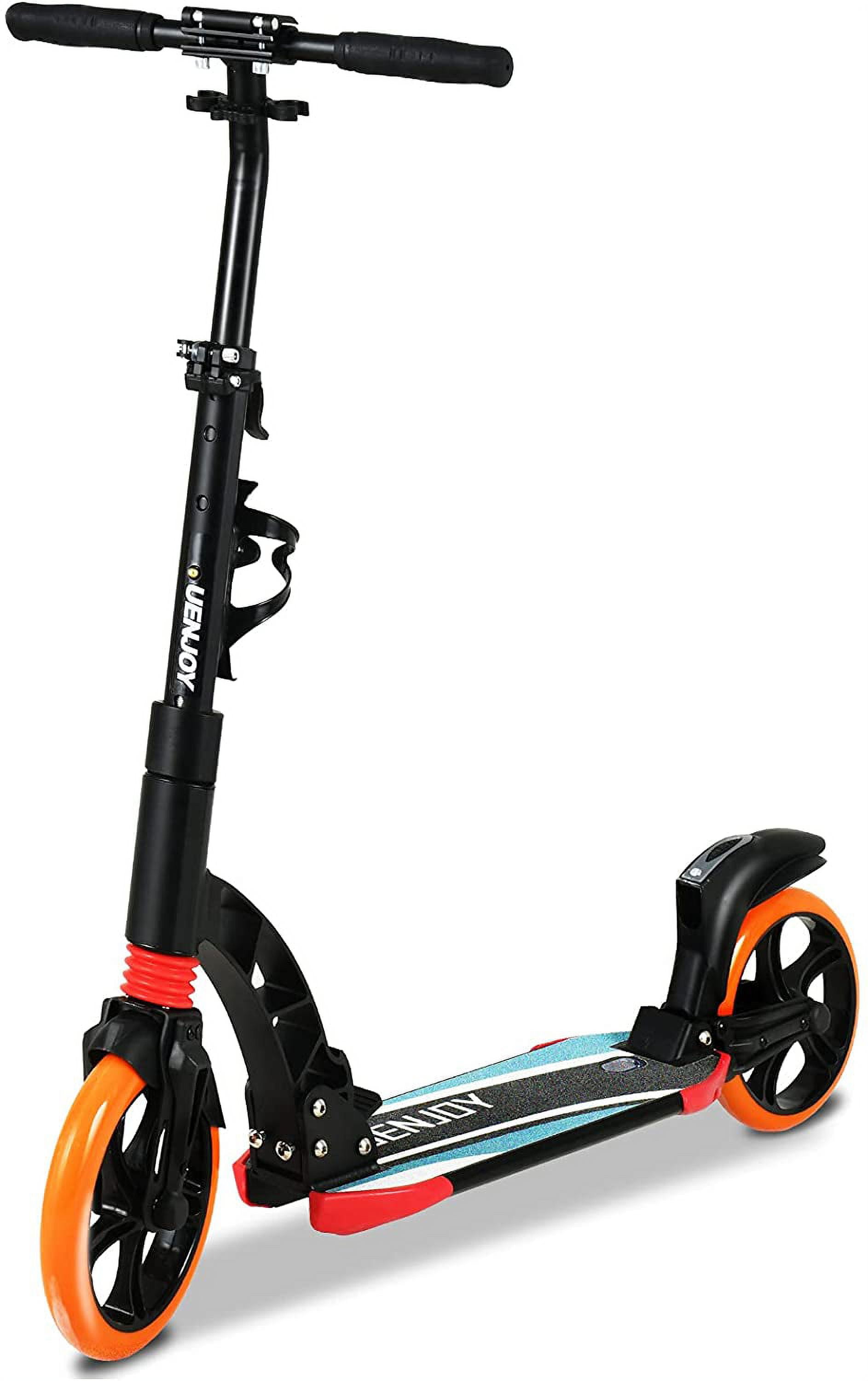 Uenjoy Kick Scooter for Kids over 6 Kids/Adults Foldable Scooter 3 ...