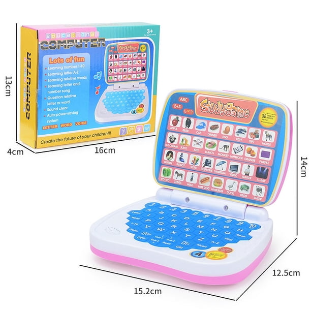 Uervoton Kids Learning Laptop Educational Interactive Toy with 5 Modes ...