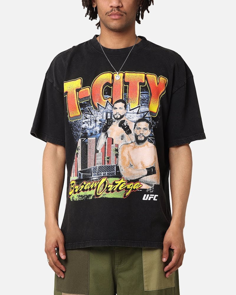Ufc By Culture Kings Brian Ortega T-City Vintage T-Shirt for Men and ...