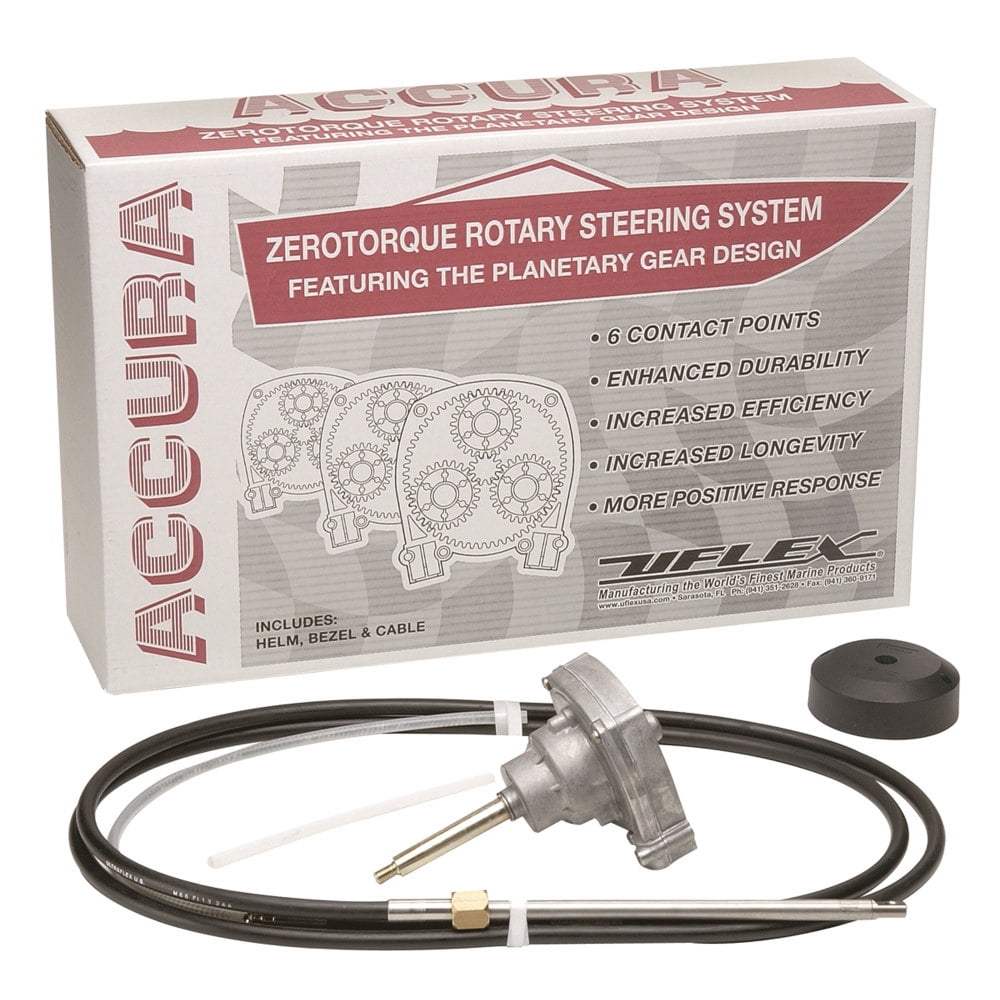 Uflex ACCURA19FC Accura Rotary Steering System - 19' Kit - Walmart.com