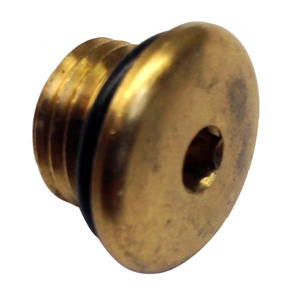 Uflex Brass Plug w/O-Ring for Pumps - Walmart.com