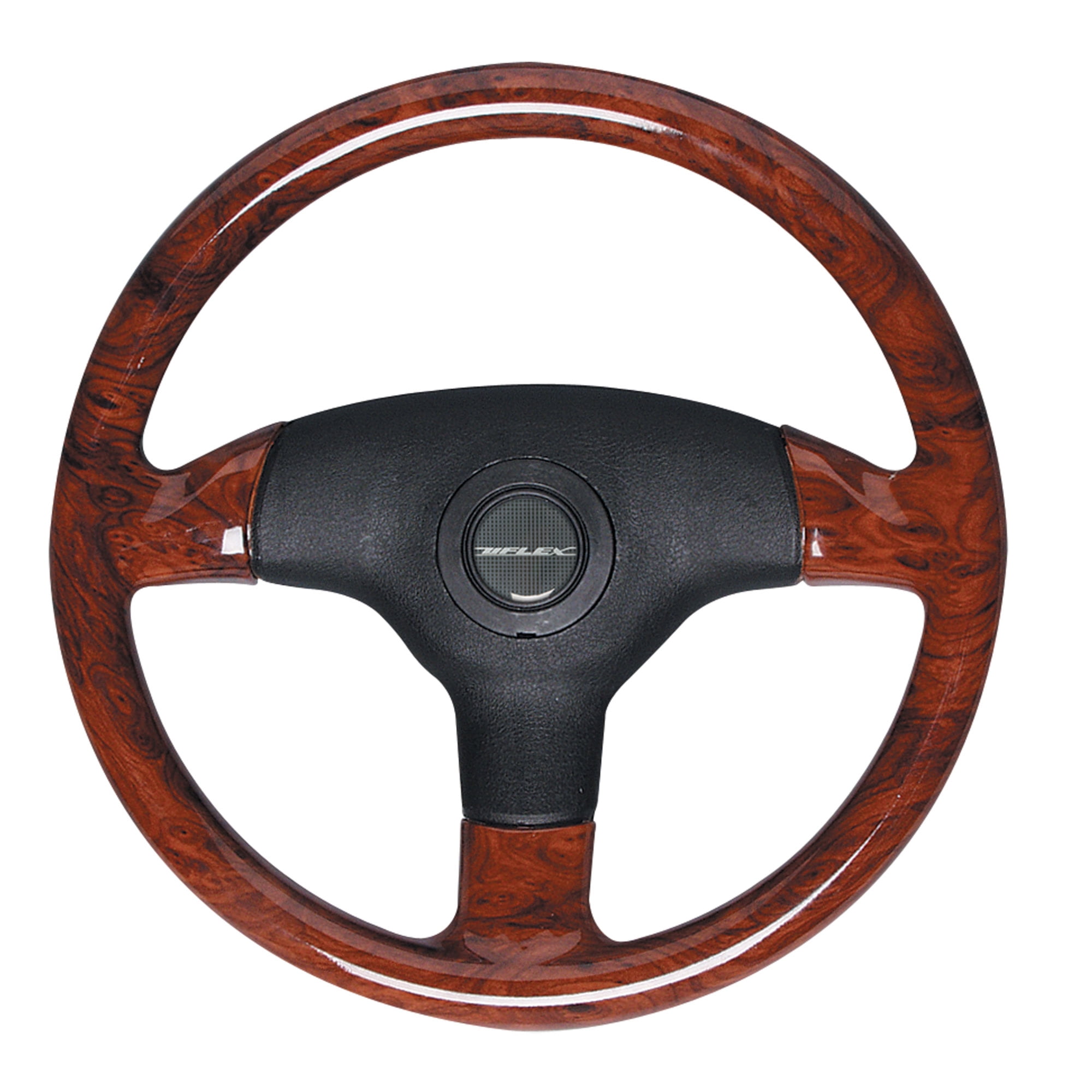 Uflex V61B Antigua Burlwood Steering Wheel - Walmart Business Supplies