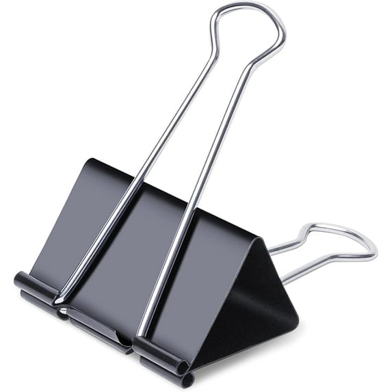 Ufmarine Jumbo Binder Clips 3 inch (6 Pcs), Extra Large Binder Clips ...