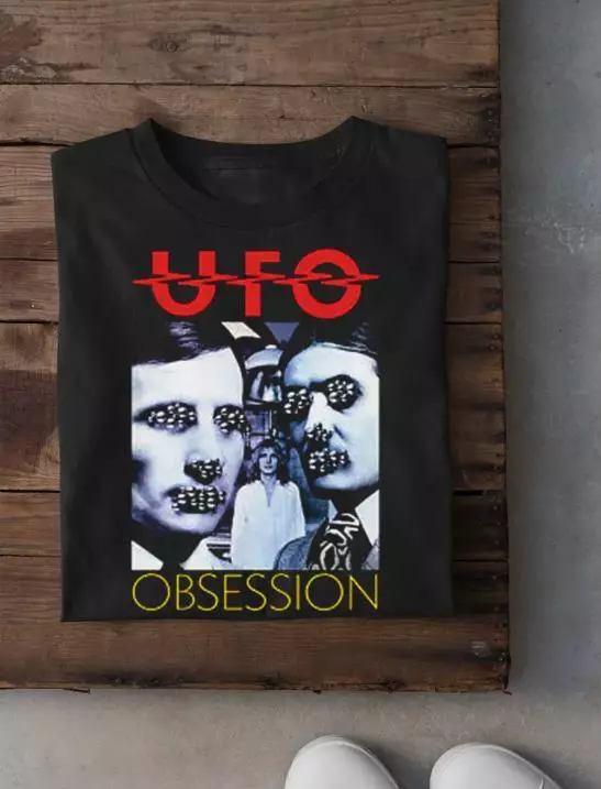 Ufo Band Obsession T Shirt Black Men All Size - Walmart.com