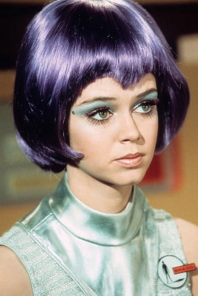 Ufo Gabrielle Drake Stunning 24X36 Poster Purple Shiny Wig - Walmart.com