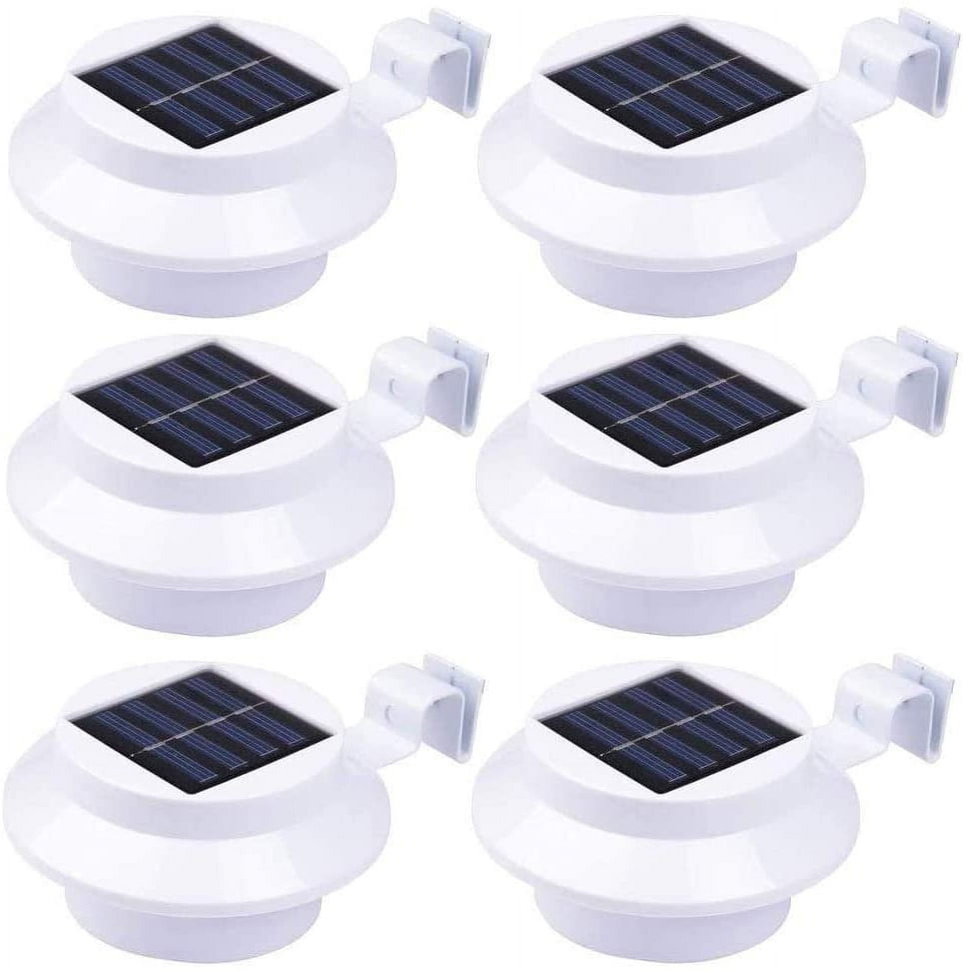 Ufo-Inspired Solar Powered Gutter Lights, Outdoor Decorative Waterproof ...