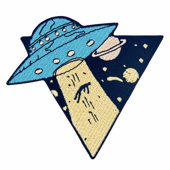 Ufo Loser Collector Get In X File Patch Alien Badge Embroidered Biker ...