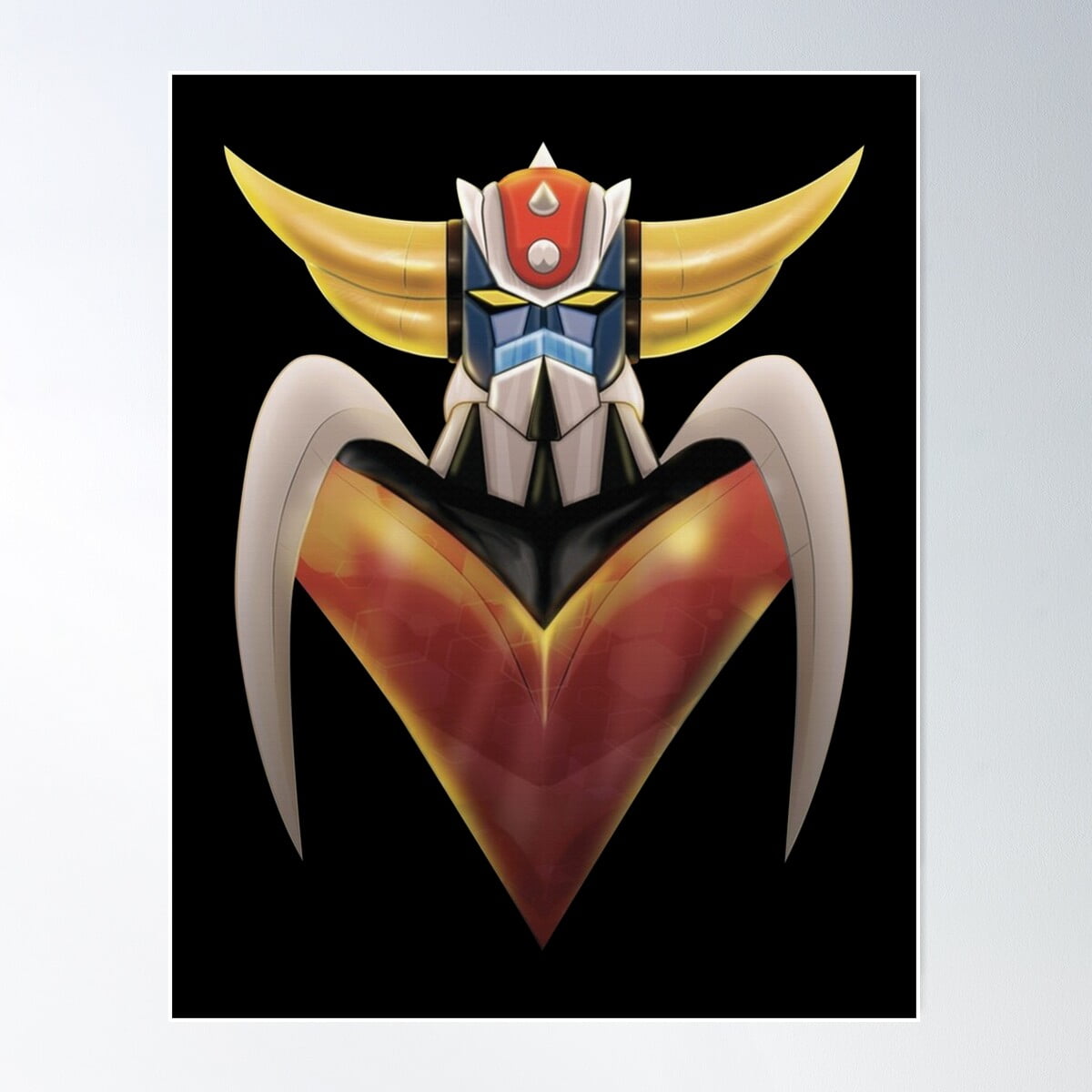 Ufo Robo Grendizer Poster Wall Art, Modern Wall Decor For Living Room ...
