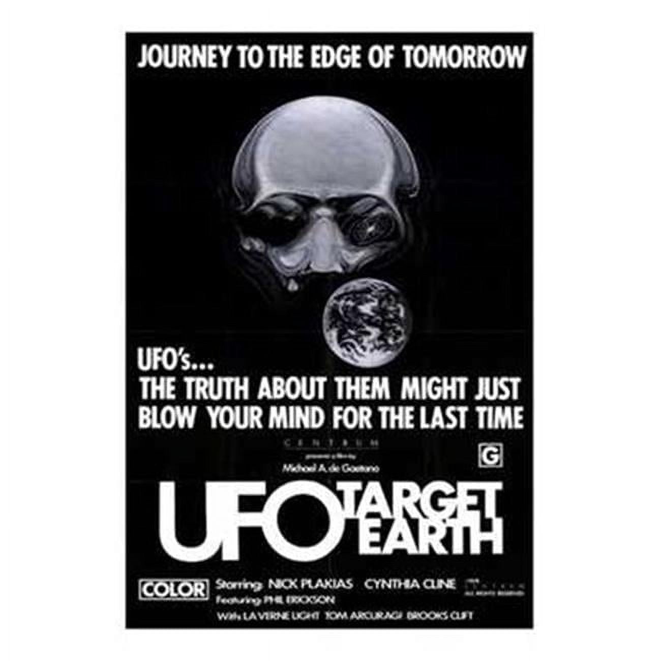 Ufo Target Earth Movie Poster - 11 x 17 in. - Walmart Business Supplies