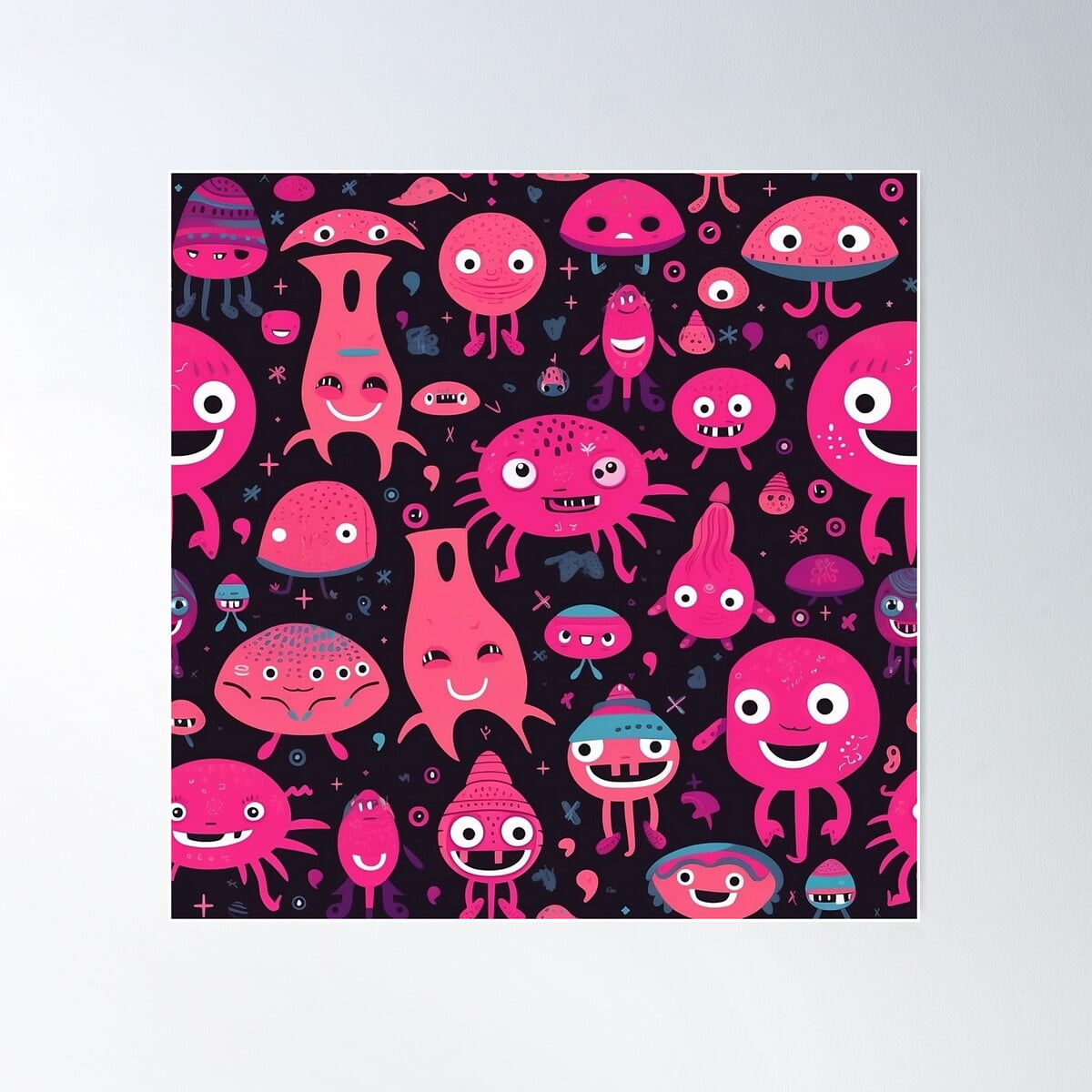 Ufo - Uap - Aliens - First Contact - Nhi Poster Wall Art, Modern Wall ...