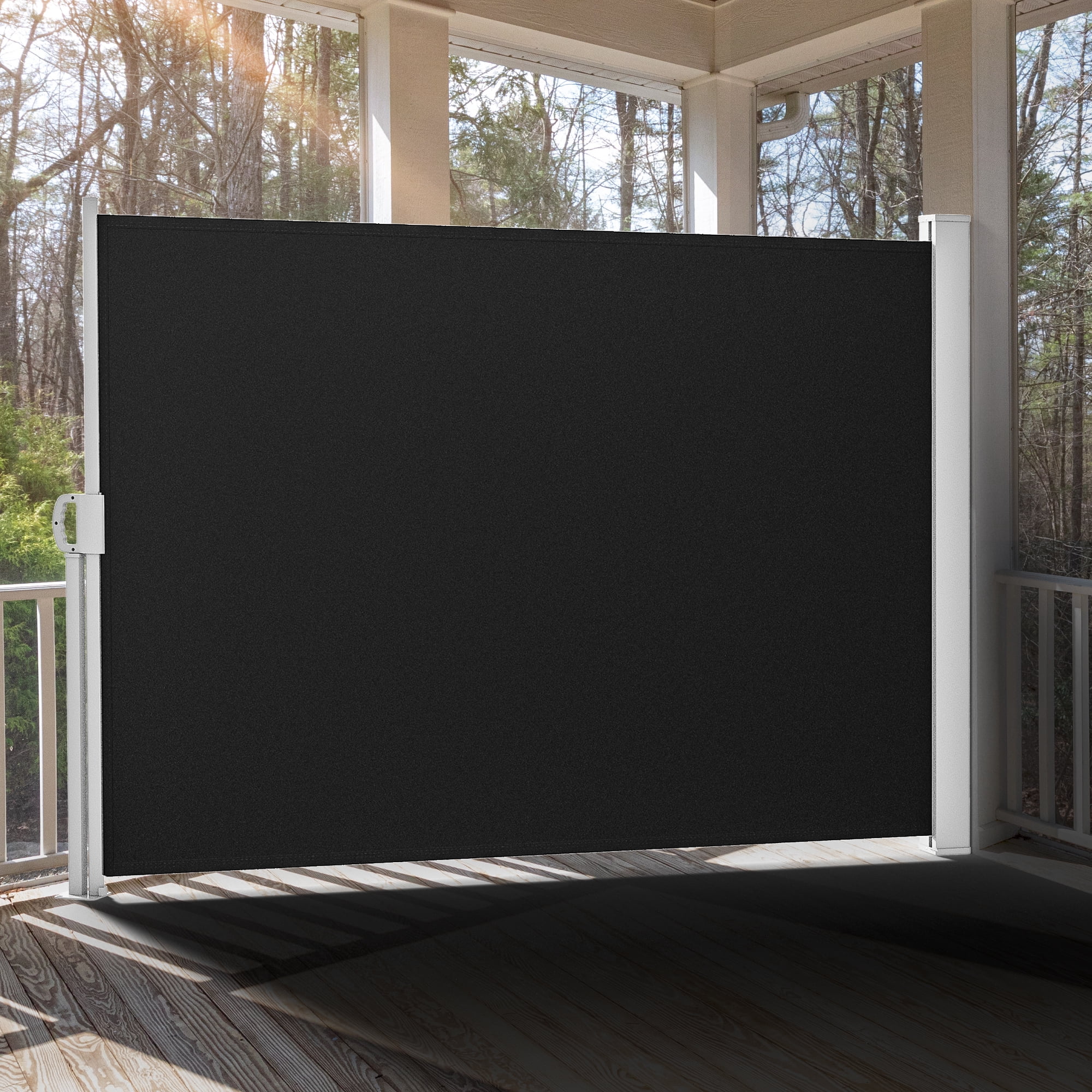 Uforic 118''X 78'' Side Screen Retractable Privacy Fence UV-Resistant ...