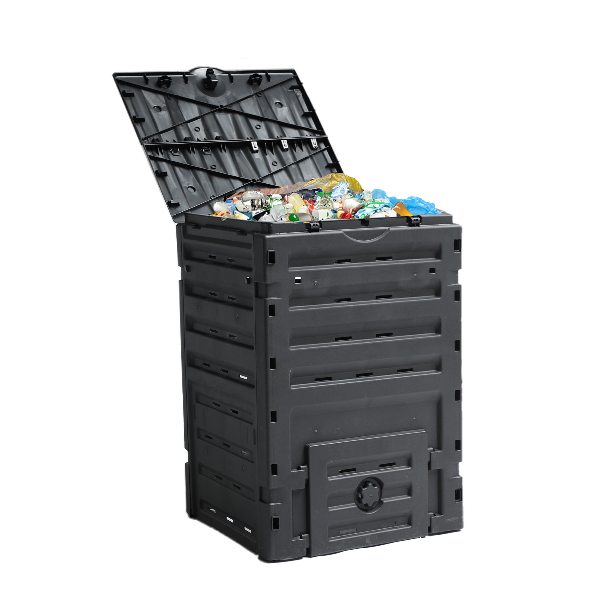 Uforic 120 Gallon Large Outdoor Compost Bin, Garden Compost Tumbler ...