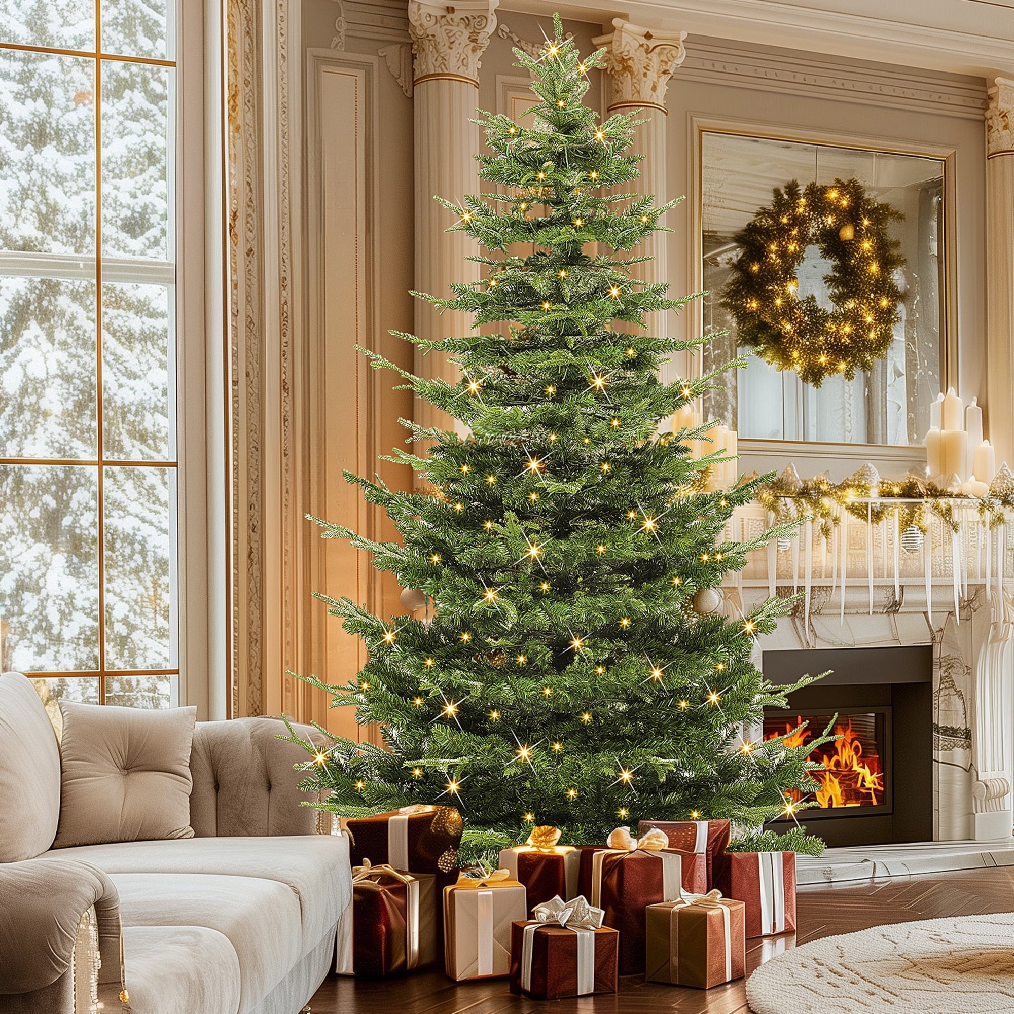 Crystallized Christmas Tree