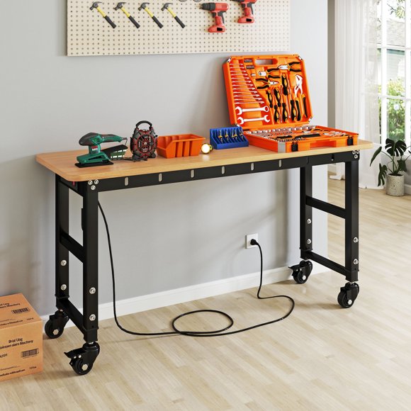 Workbench On Wheels