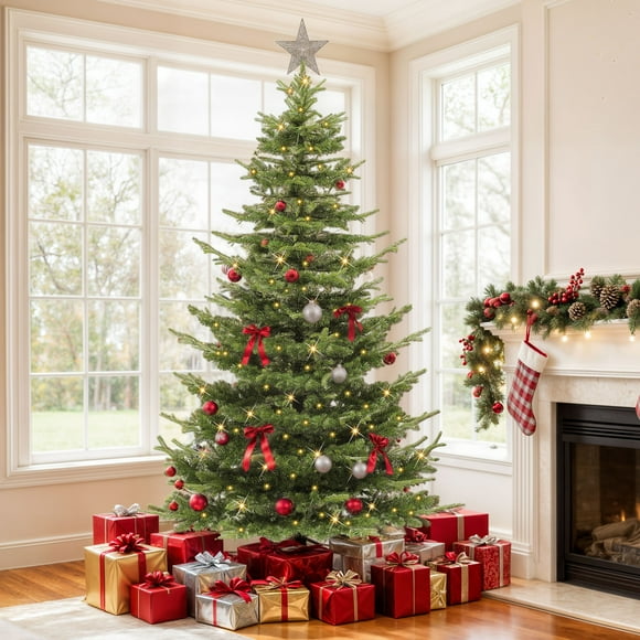 Rotating Light Up Christmas Tree