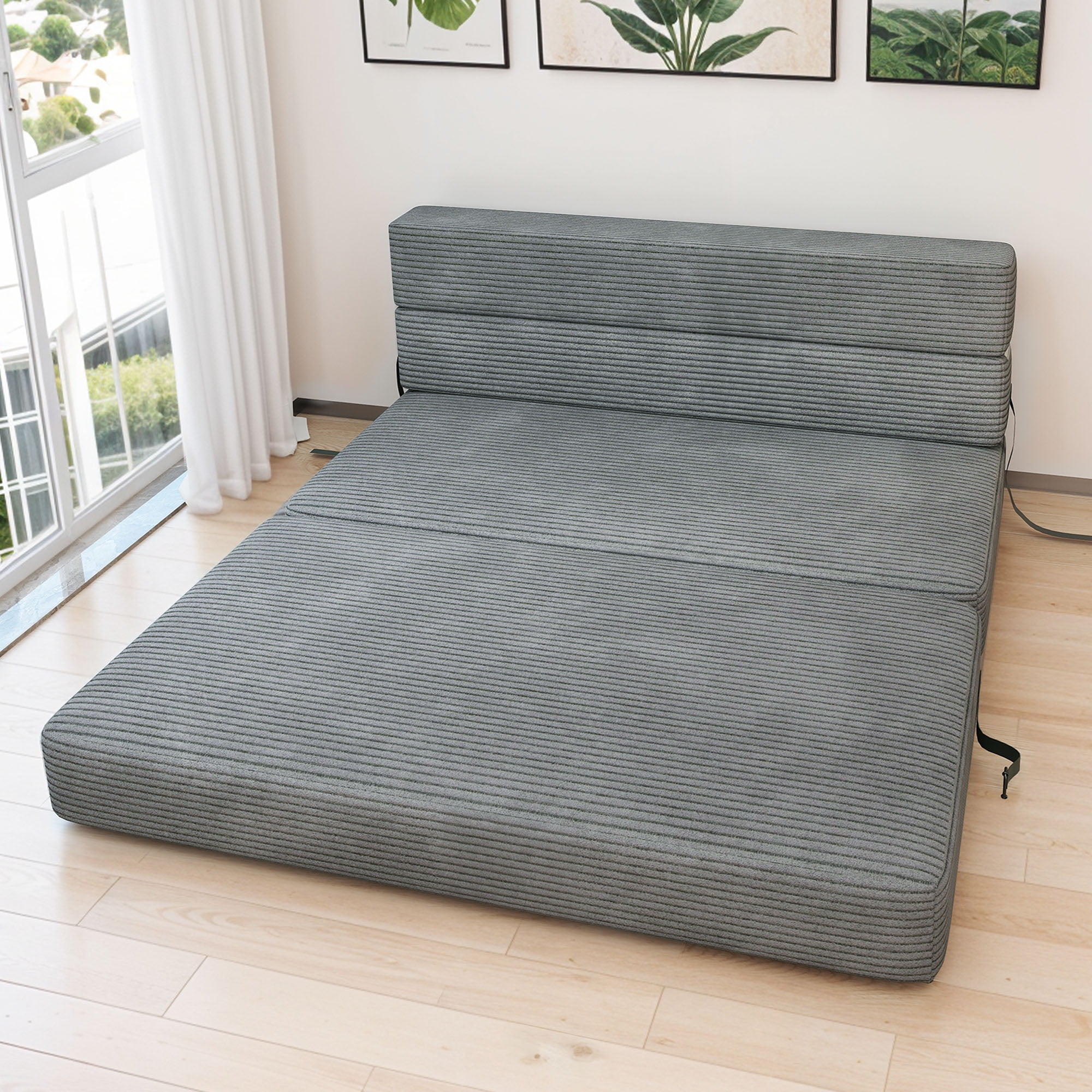 Uforic Folding Sofa Bed, Convertible Sleeper Chair Foldable Floor ...