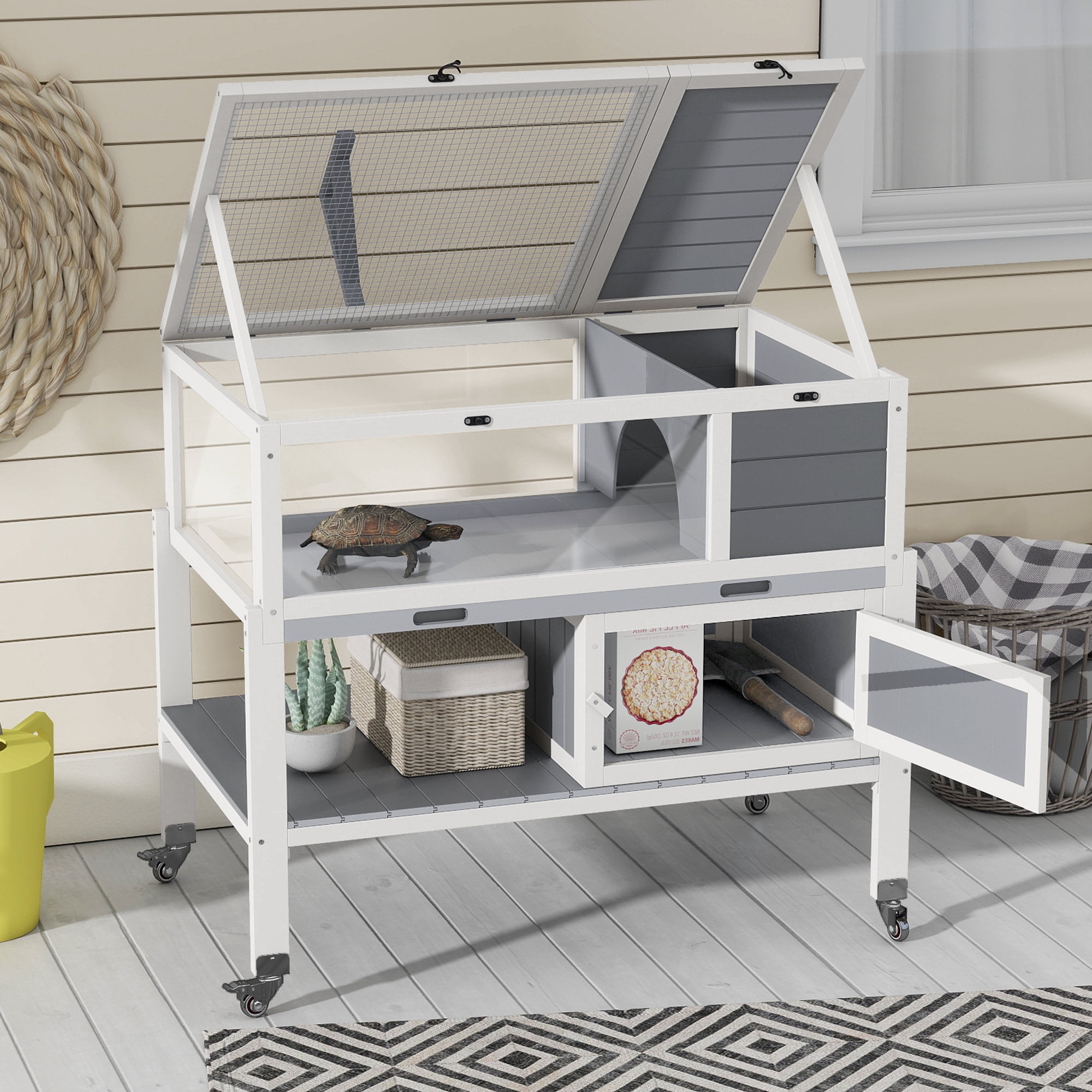 Customer reviews for Uforic Tortoise Habitat with Legs and Wheels ...