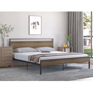 Colton Metal SNAP Bed with Folding Frame Bedding Support System and ...