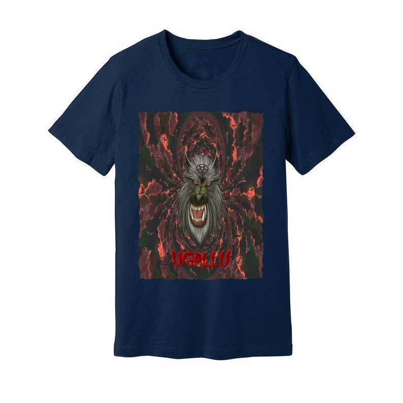 Ugallu Tee, Demon Werewolf, Evil Lycanthrope, Ancient Beast, Pentagram ...