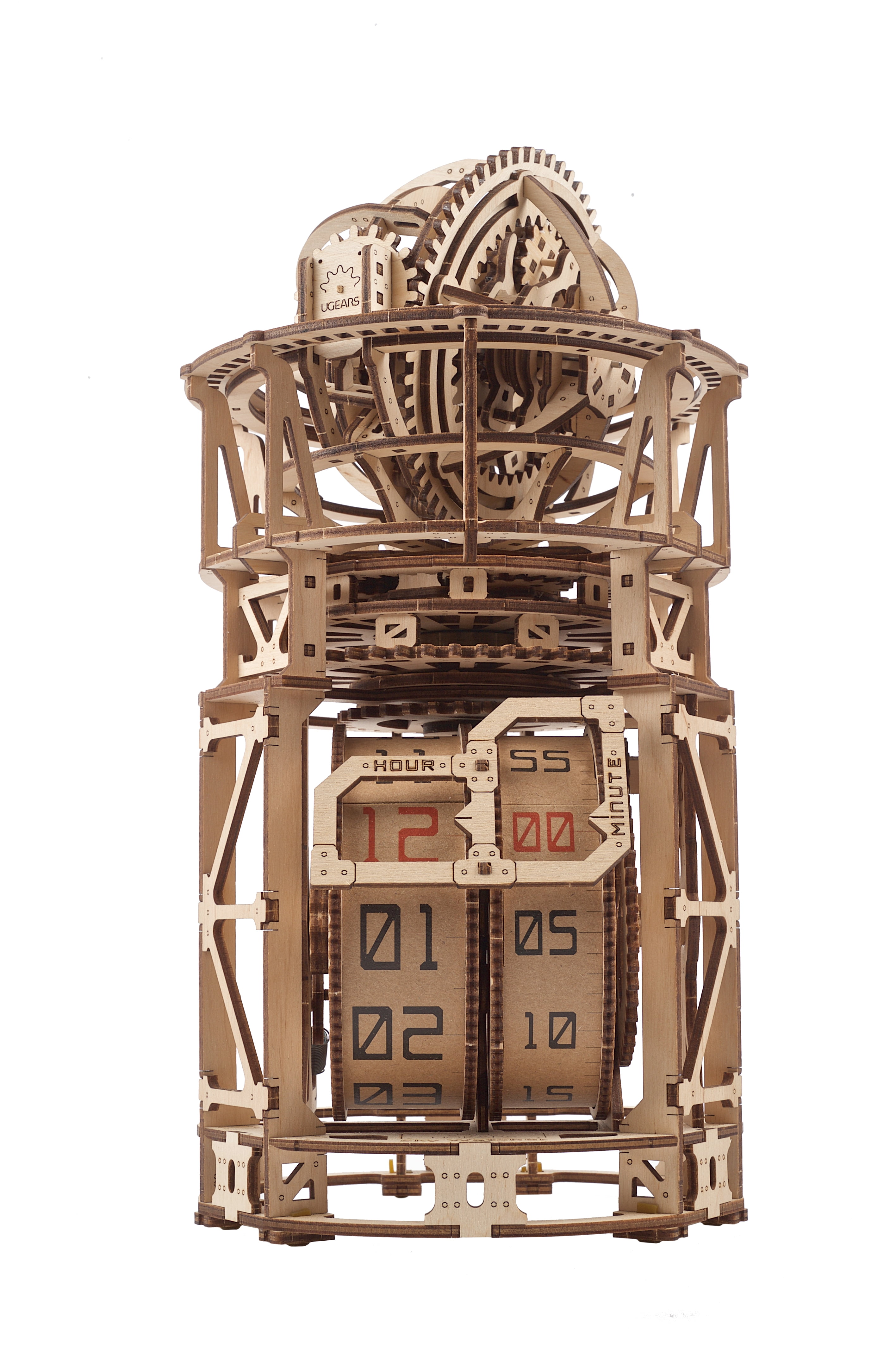 Ugears Sky Watcher Tourbillon Table Clock, 3D Mechanical Model ...