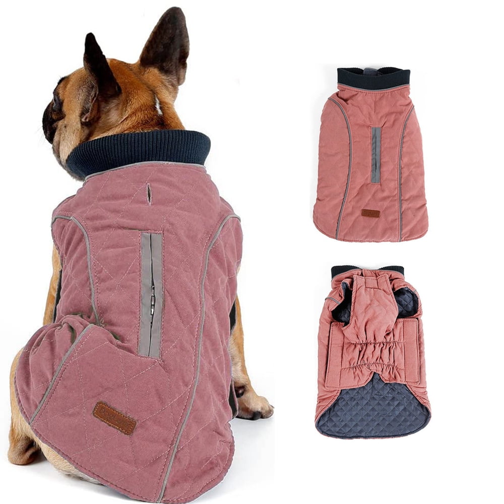 Ugerlov Dog Jacket Dog Coat Reflective Dog Jacket Dog Coat Warm Padded ...