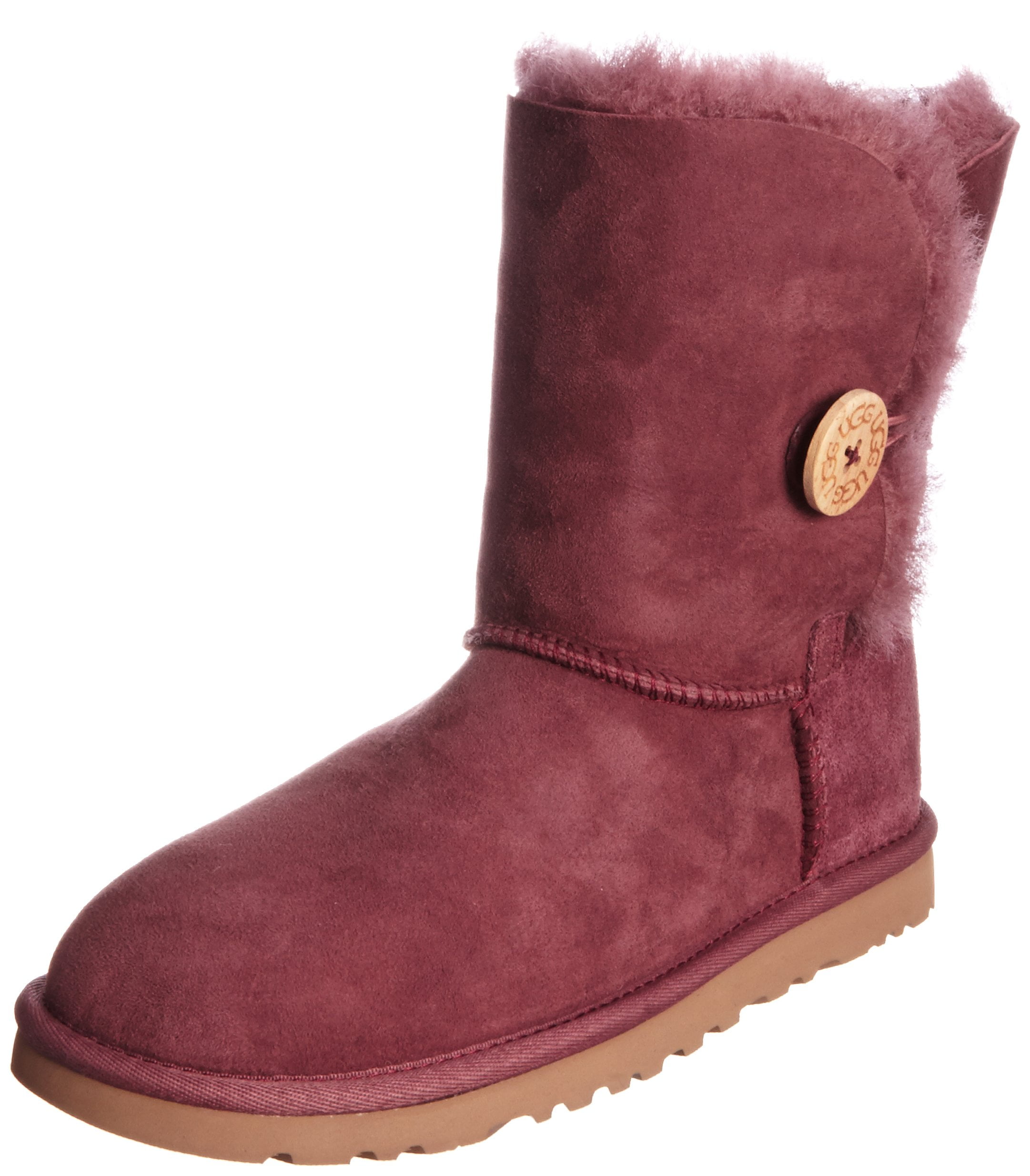 Ugg Bailey Button Boots Grey - Walmart.com