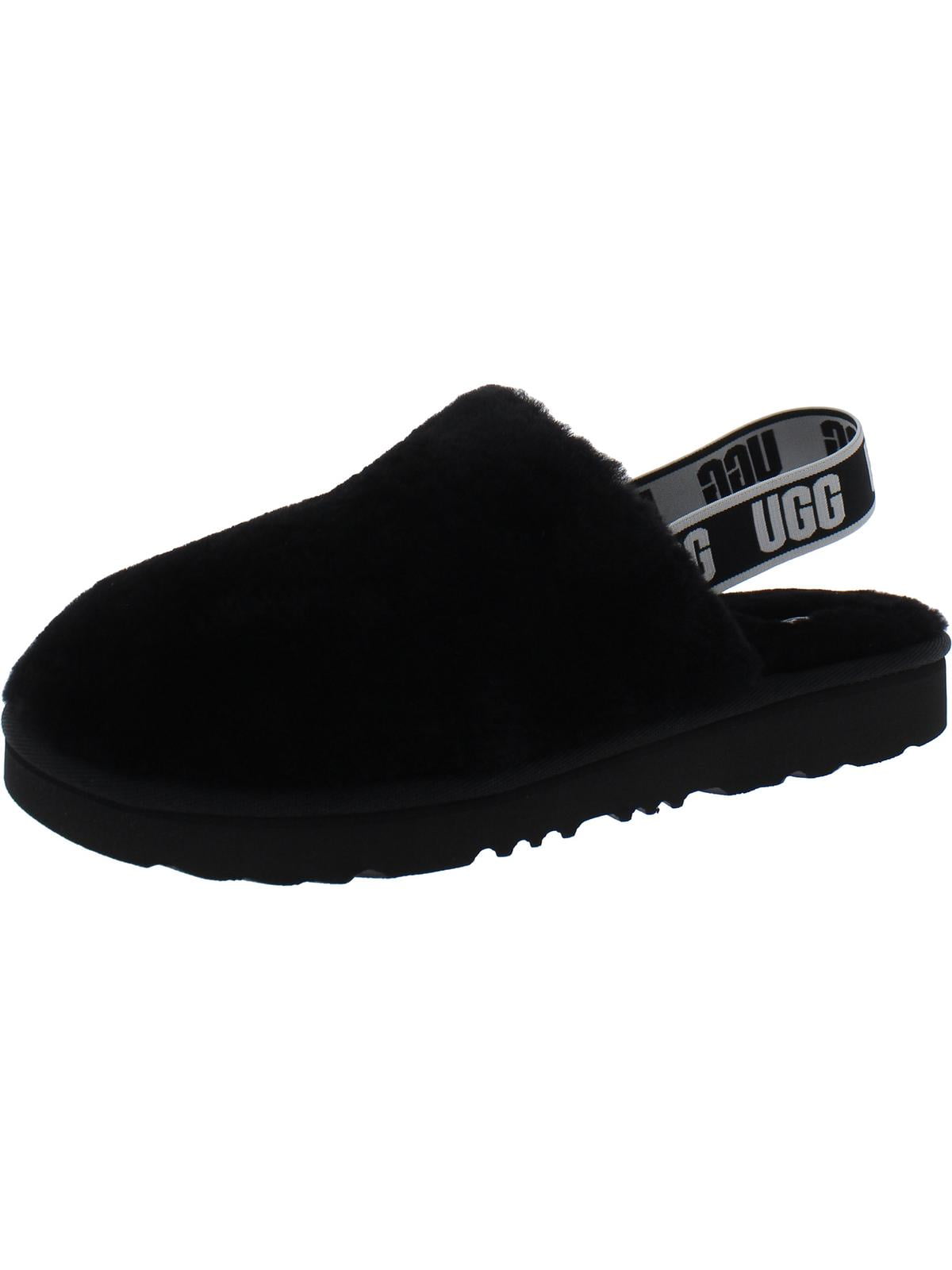 Ugg Girls Fluff Yeah Leather Little Kid Mules - Walmart.com