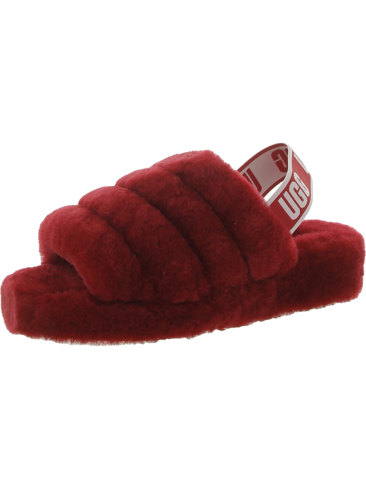 Ugg Women's Fluff Yeah Shearling Slingback Slippers - Comfy Indoor ...