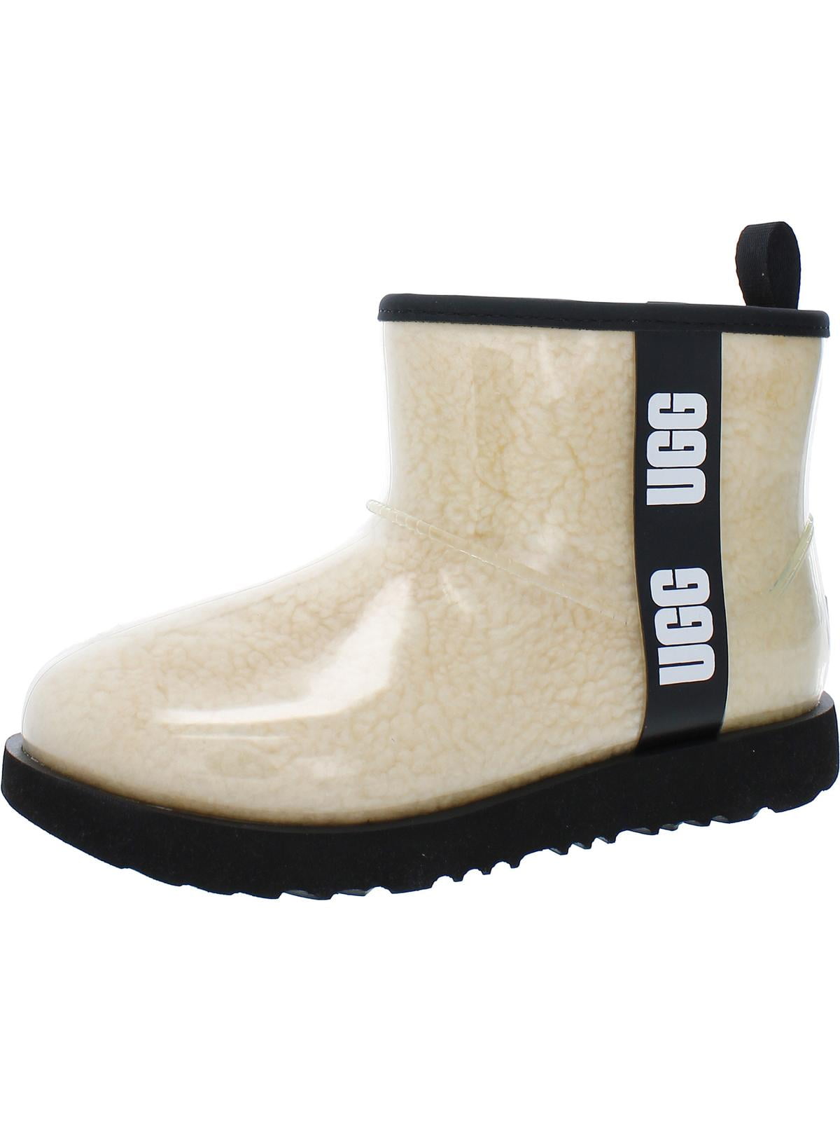 Ugg Girls Classic Clear Mini II Big Kid Wool Blend Winter Boots ...