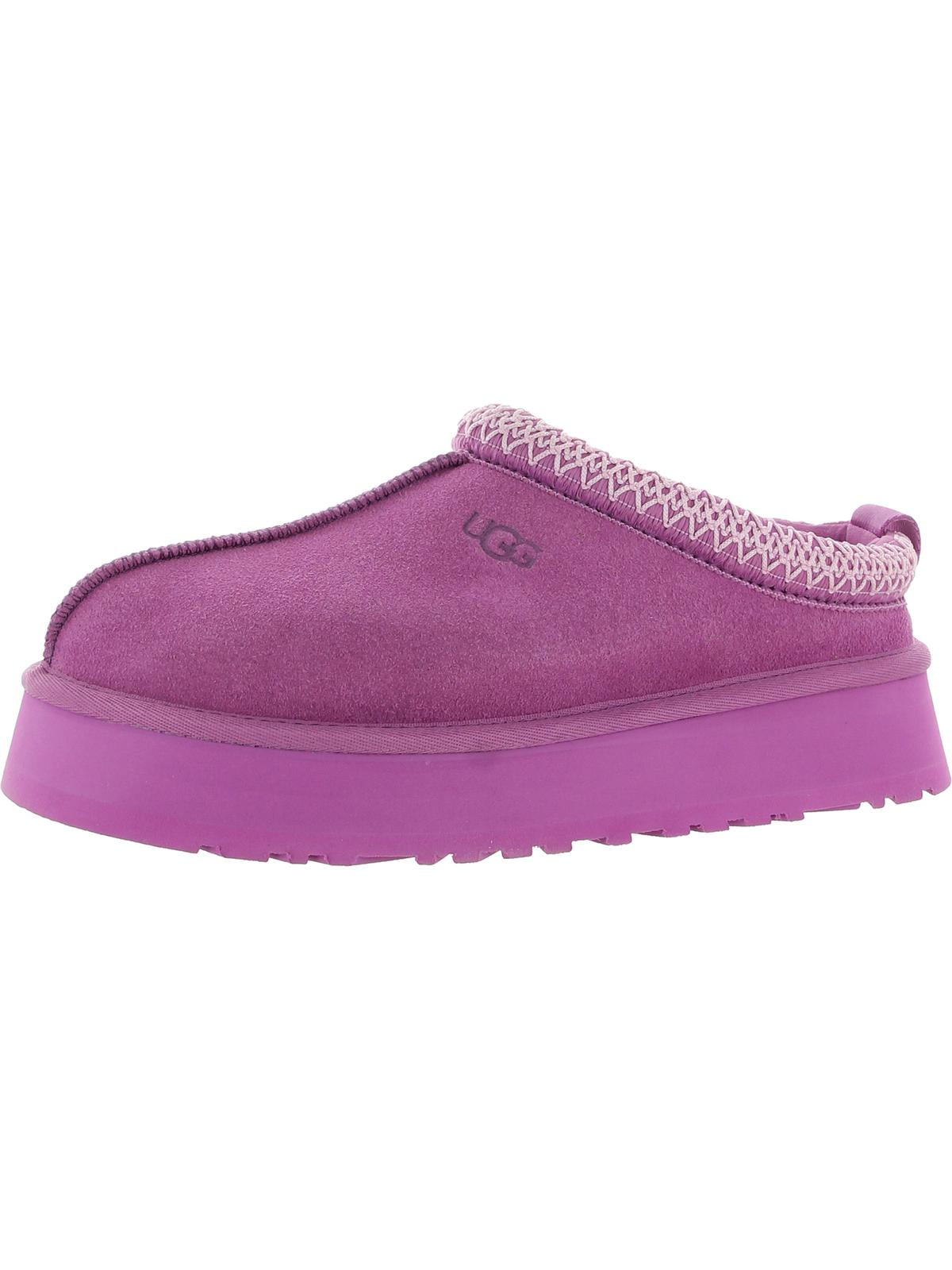 Ugg Tazz Women's Sheepskin Embroidered Slip On Platform Slipper ...