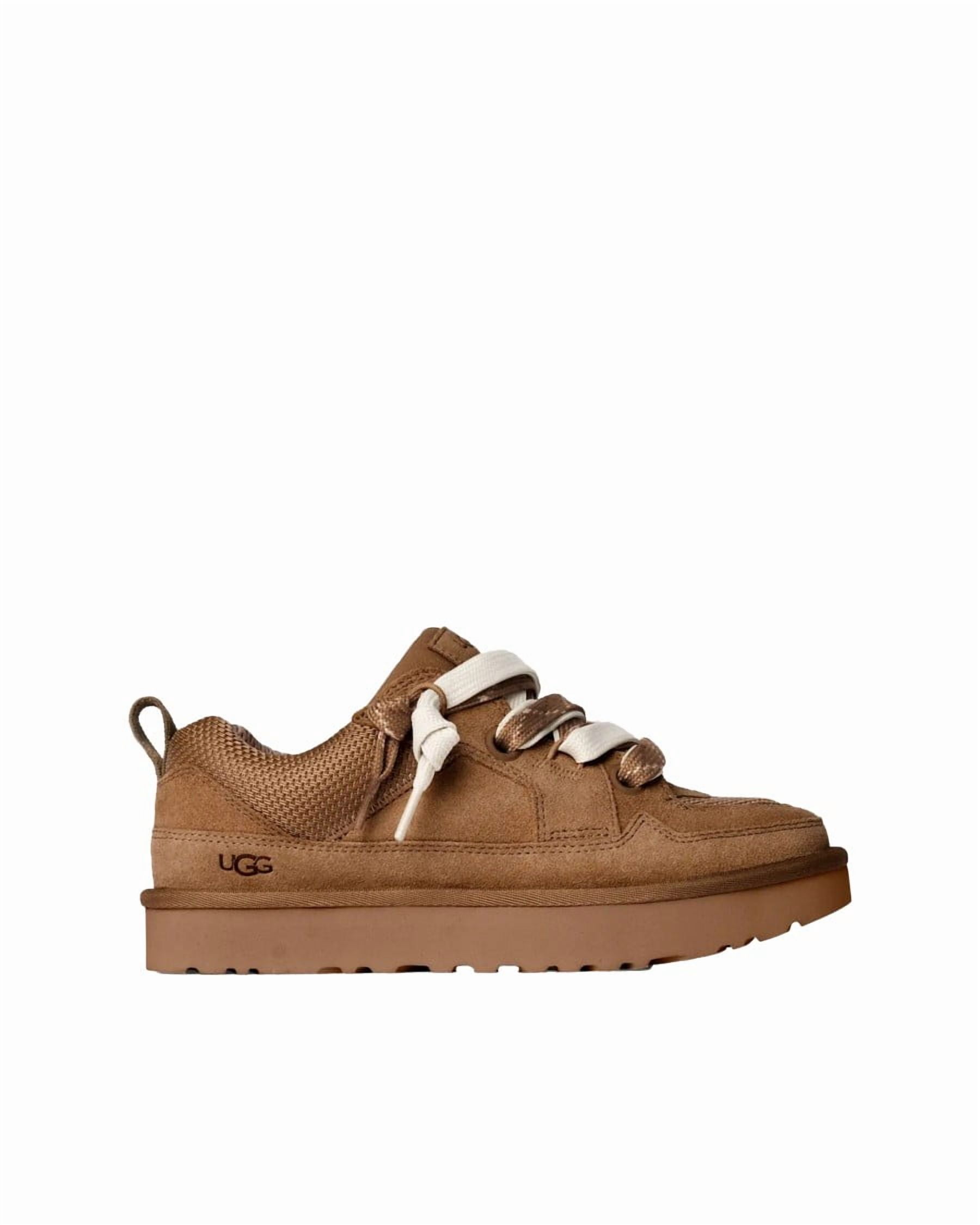 Ugg W Lo Lowmel Chestnut Sneakers Brown (Women's) - Walmart.com