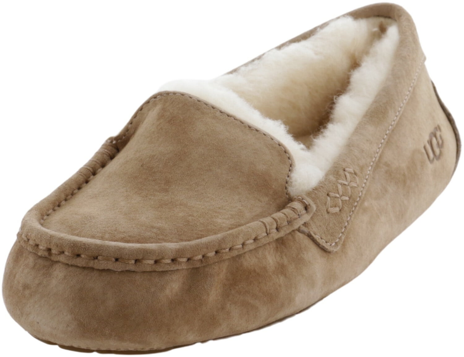 Ugg Women's Ansley Fawn Ankle-High Suede Slipper - 7M - Walmart.com