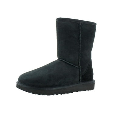 UGG Women's Classic Short II Water-Repellent Boot with Twinface Sheepskin and Suede Heel ...