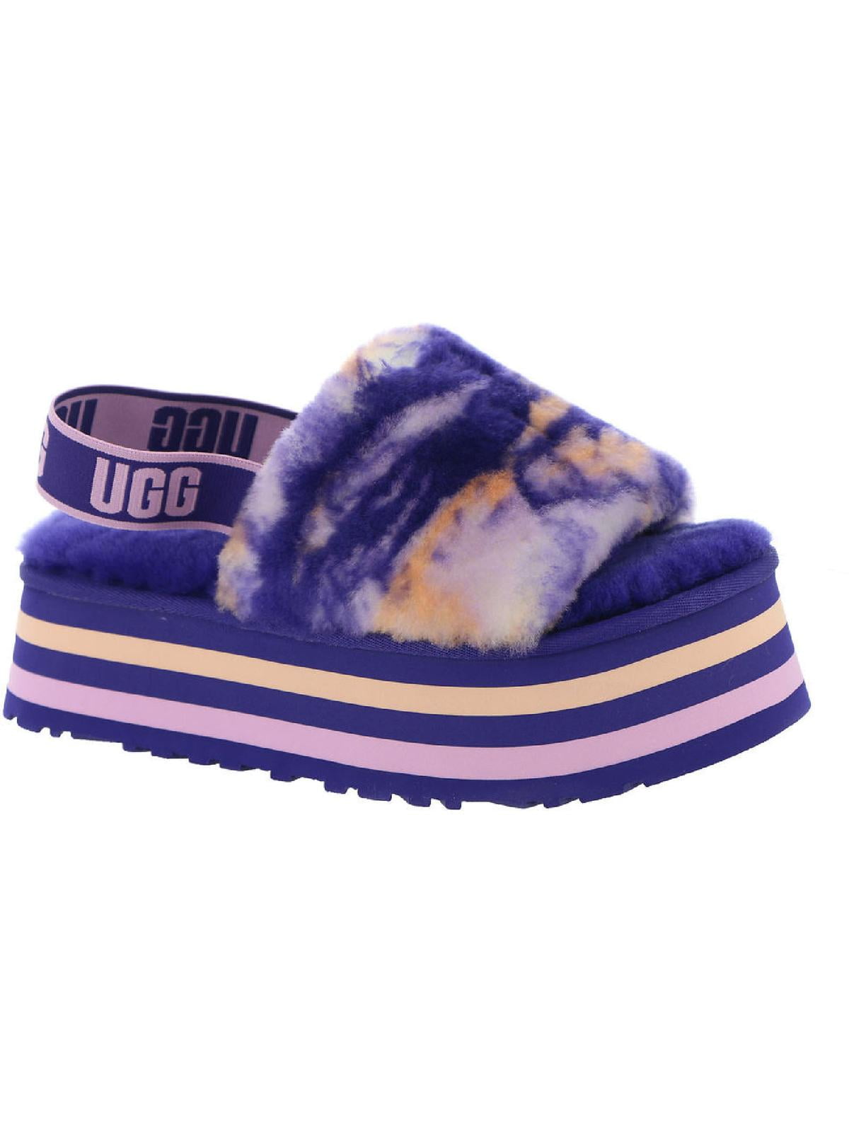 Ugg Womens Disco Marble Slide Casual Stretch Slingback Sandals ...