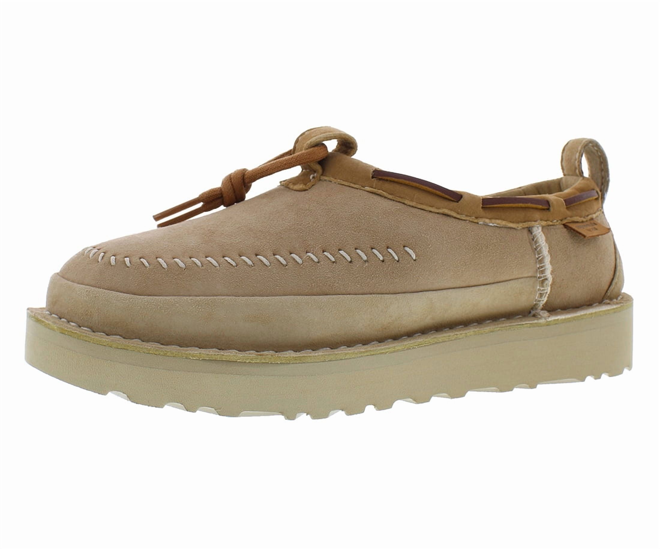 Ugg Womens Tasman Crafted Regenerate Suede Moccasin Slippers - Walmart.com