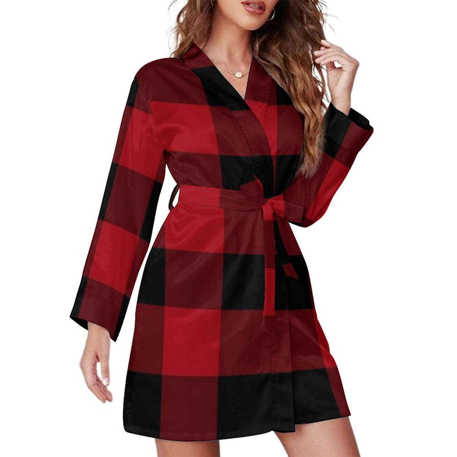 Ugliest Country Christmas Cottage Primitive Lumberjack Buffalo Plaid ...