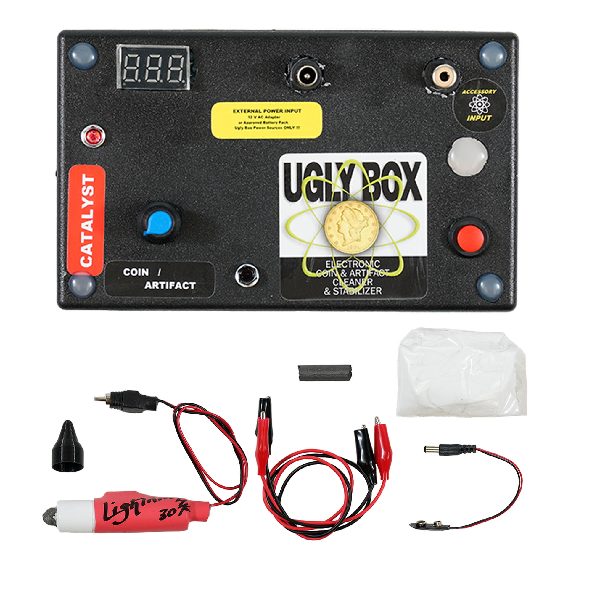 Ugly Box Electrolysis Unit - Coin and Relic Cleaner + Stabilizer ...