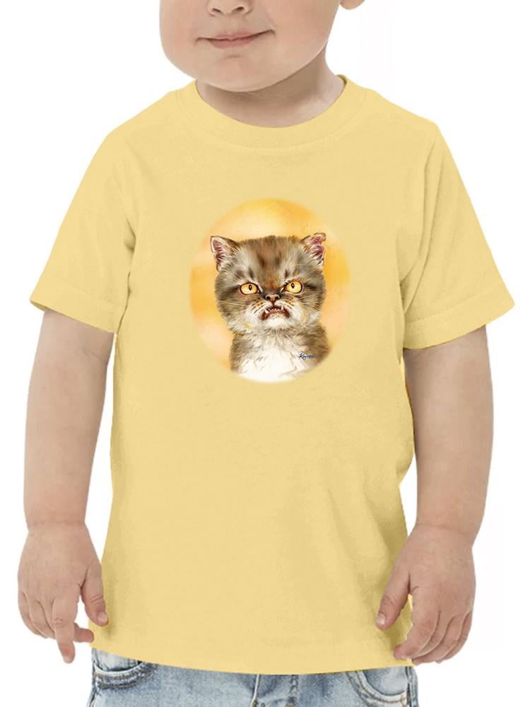 Ugly Cat T-Shirt Toddler -Kayomi Harai Designs, 3 Toddler - Walmart.com