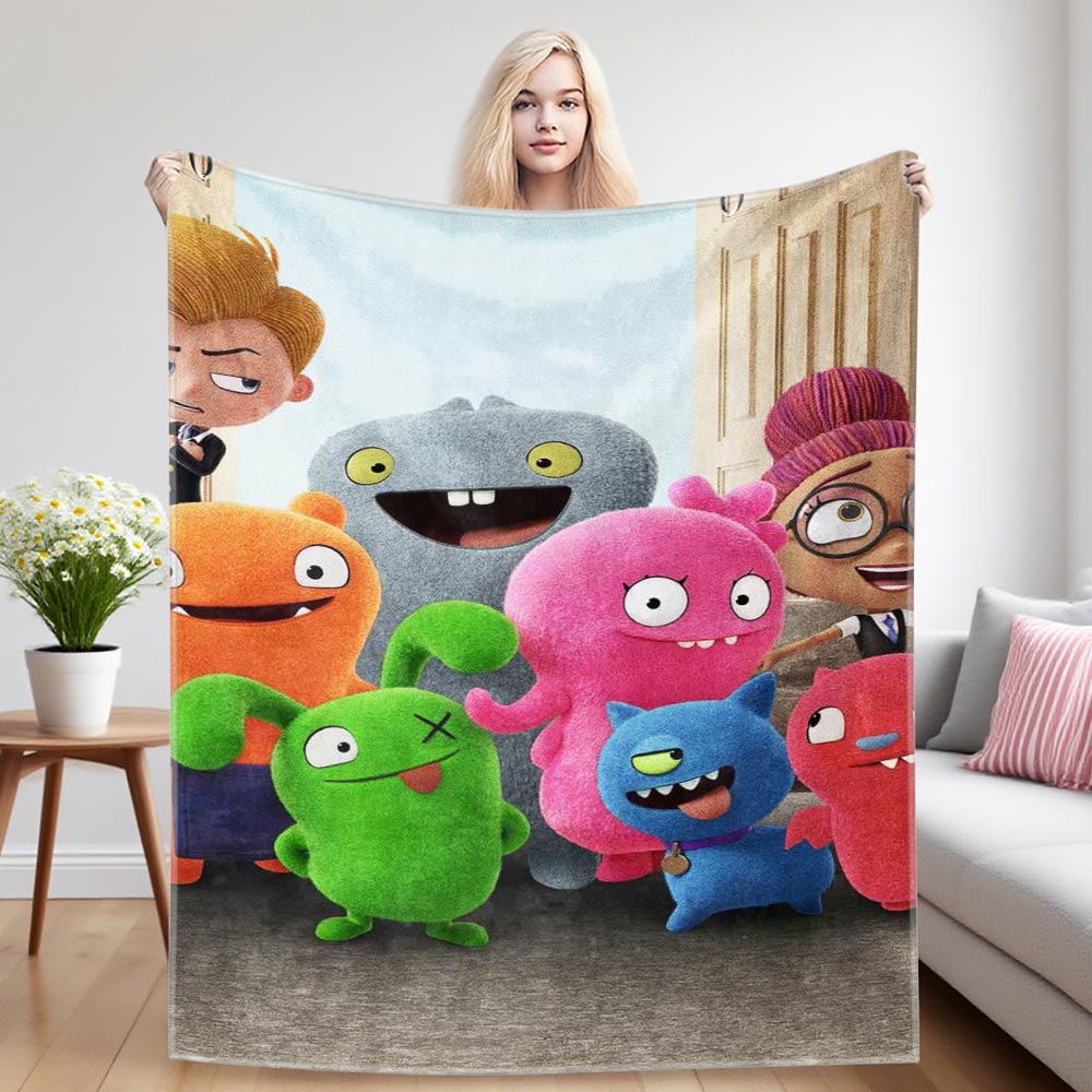 Ugly Doll Blanket Gifts Throw Fan for Girls Boys Kids Fan Lover ...