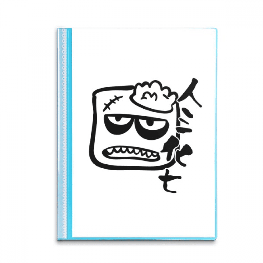 Ugly Face Eyes Art Deco Fashion Book Sheet Protectors Portfolio Binder ...