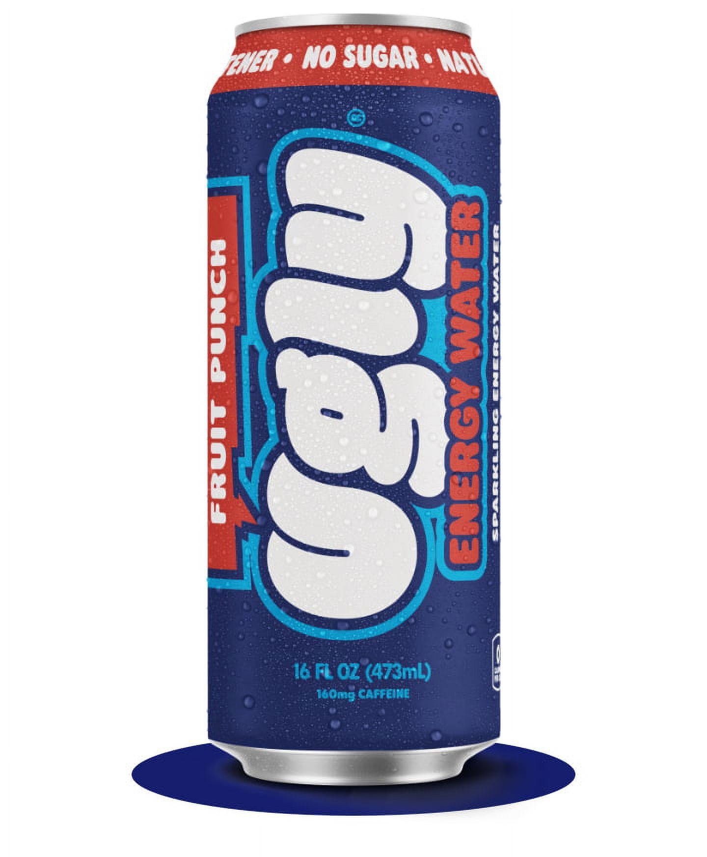 Ugly: Fruit Punch Sparkling Energy Water, 16 Fo - Walmart.com