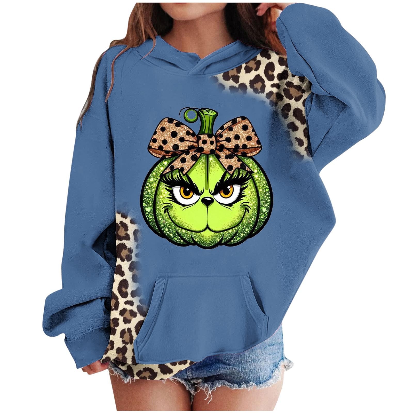 Ugly Grinch Christmas Sweatshirts for Children Grinch Pumpkin Grinch ...