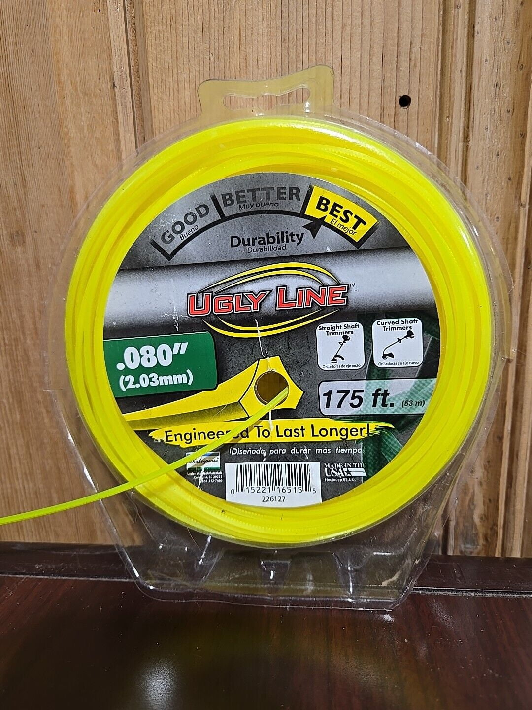 Ugly Line String Heavy Duty Line for Edge Trimmer Weed Eaters 175ft ...