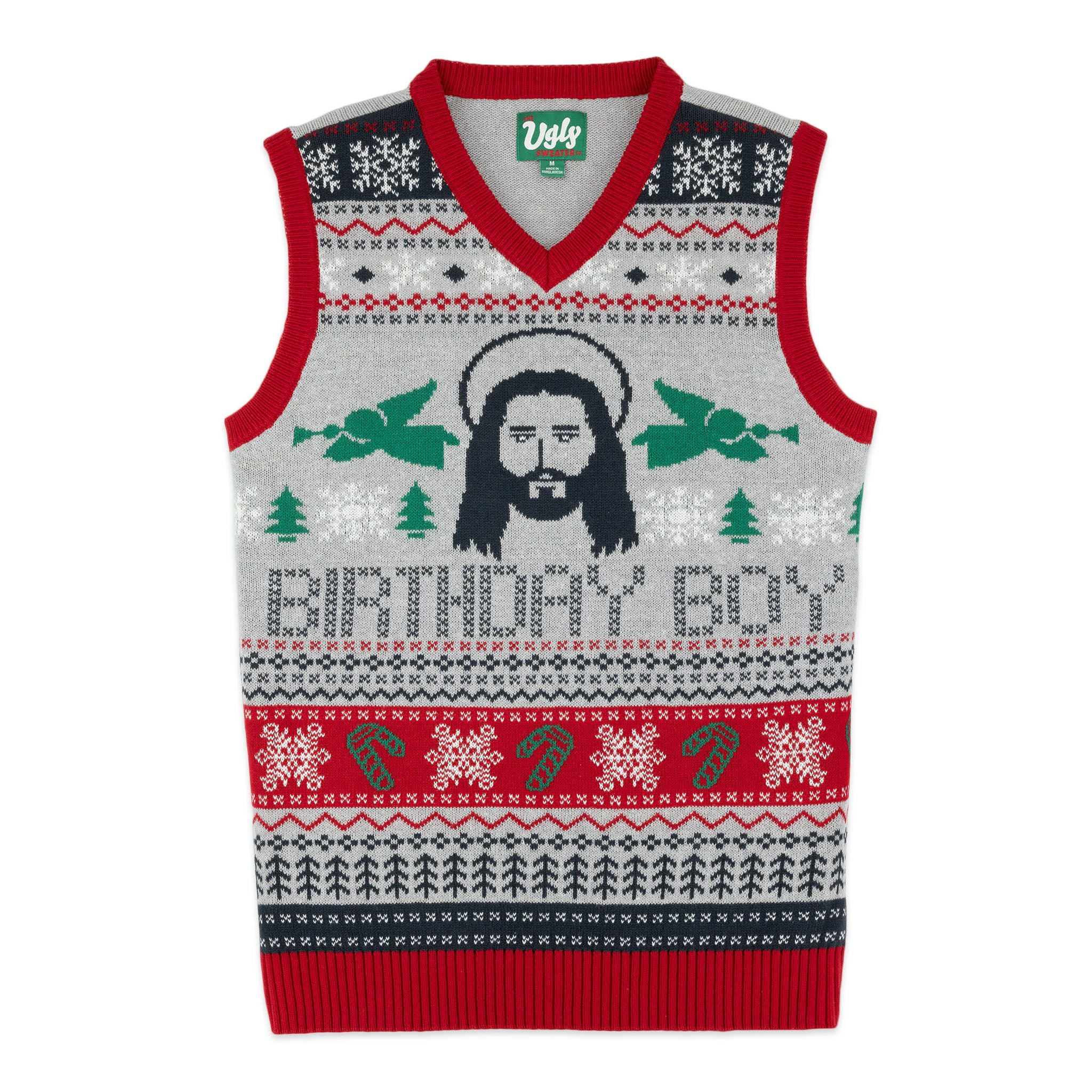 Free Shipping! The Ugly Sweater Co. Christmas Sweater Vest - Tacky ...