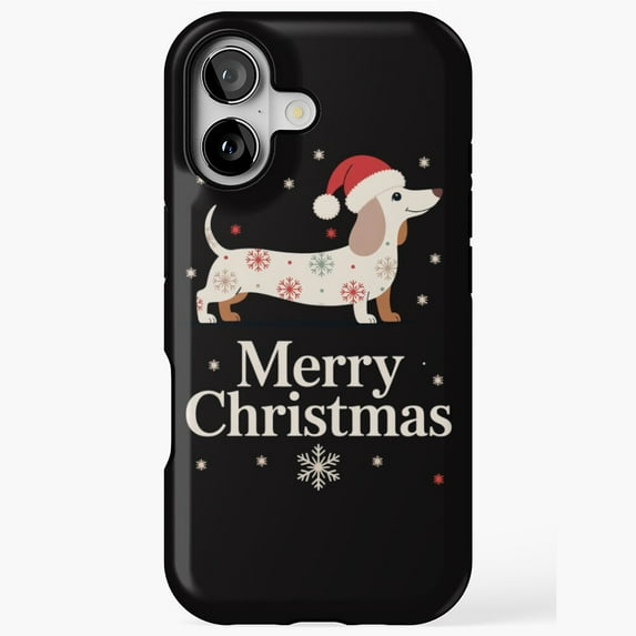 Ugly Sweater Dachshund Holiday Wiener Dog Humor for iPhone 17 11 12 13 ...